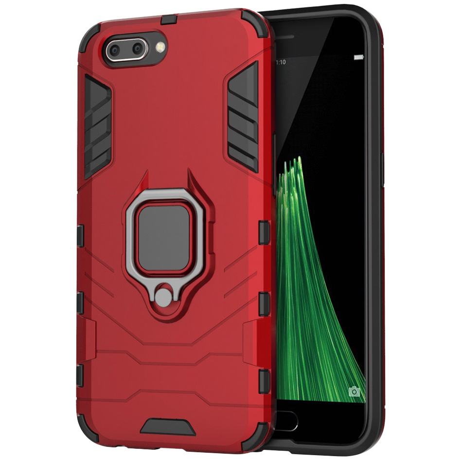 Slim Armour Tough Shockproof Case for Oppo R11 (Red)